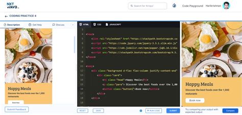 Harikrishnan V S On Linkedin Day1 30dayscode Ccbp Nxtwave Reactjs