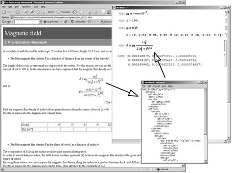 Copy And Paste Mathml From A Web Browser To The Mathematical Program