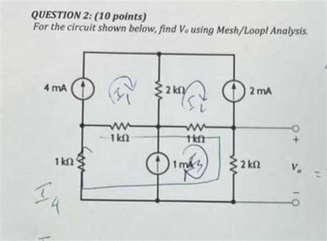 Solved Question 2 10 ﻿pointsfor The Circuit Shown Below
