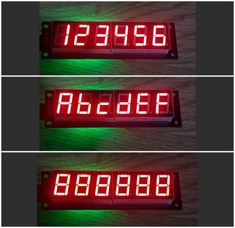 6 Digit TM1637 Working Only 4 LEDs And Multiplexing Arduino Forum