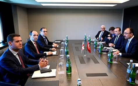 ლევან დავითაშვილი თურქეთის ვაჭრობის მინისტრს შეხვდა Exclusivenews Ge
