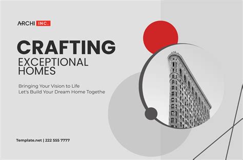free architecture banner templates editable and printable