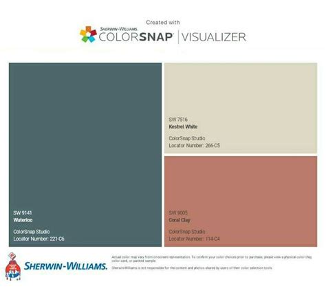 Sherwin Williams Colorsnap® Visualizer Exterior Color Palette