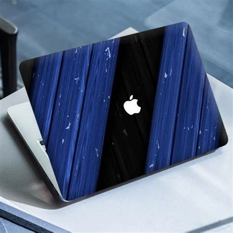 Laptop Skin For Apple Macbook Abstract Blue World Custom Laptop Skin