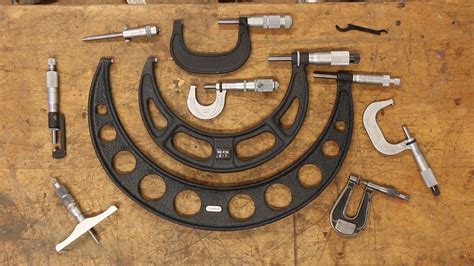 Micrometer Basics Use Care And Calibration Machinist Tools Machine Tools Measurement Tools