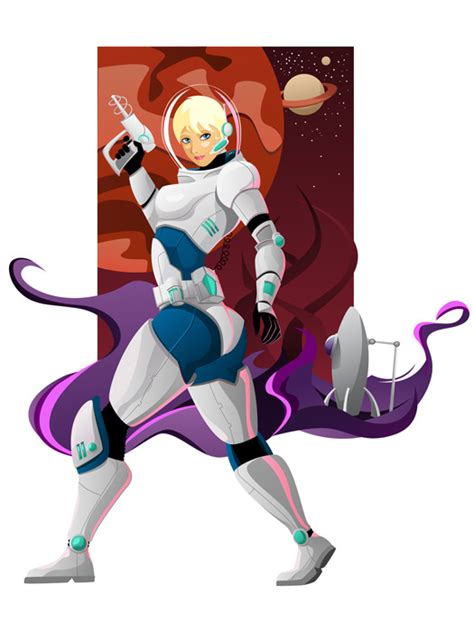 Artstation Space Girl