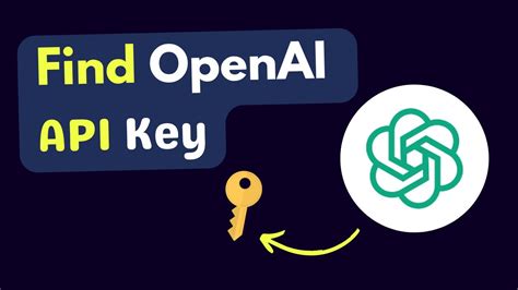 How to find OpenAI API key - YouTube