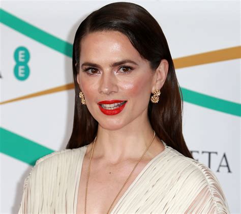 Avengers Endgame Star Hayley Atwell Shares Swimsuit Photo From Santorini
