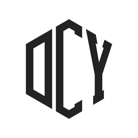 Premium Vector Dcy Logo Design Initial Letter Dcy Monogram Logo Using