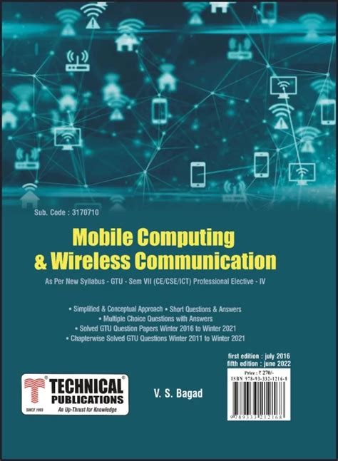 mobile computing and wireless communication technical engineering book