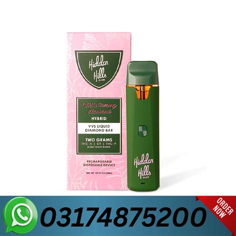 Hidden Hills Vvs Liquid Diamond Disposable 2g Price In Pakistan