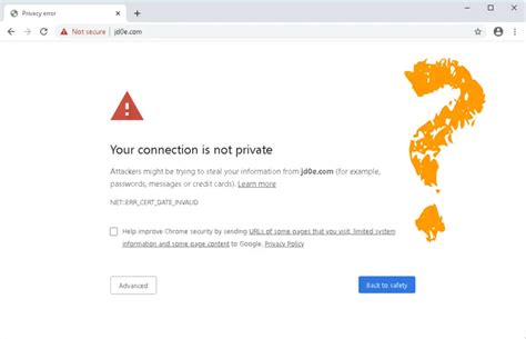 is it safe to visit a webpage with an expired ssl certificate