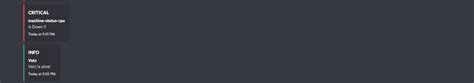 liveness checking message is coming as `critical` alert · issue 199