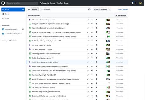 Github Notifications Tweaking The Redesign Jeremy Herve