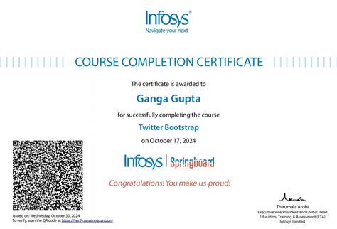 Ganga Gupta On Linkedin Im Happy To Share That Ive Successfully Completed The Twitter