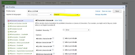 Qa Check With Language Specific Settings Wordbee Support And Community