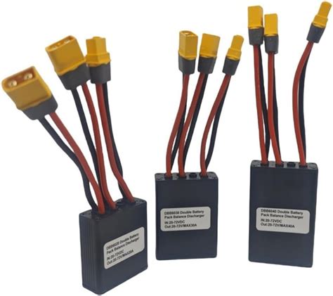 Electric Bicycle Double Battery Connection Adapter Switcher Module 20a 30a 40a Ebike