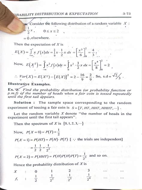Probability Distribution Examples Pdf