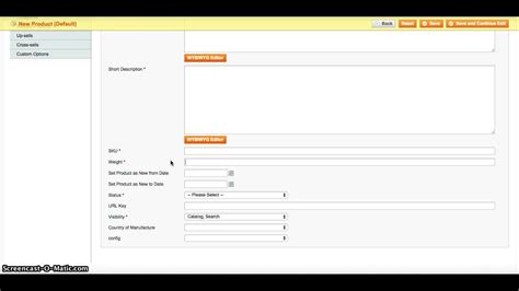 Managing Products In Magento Part YouTube