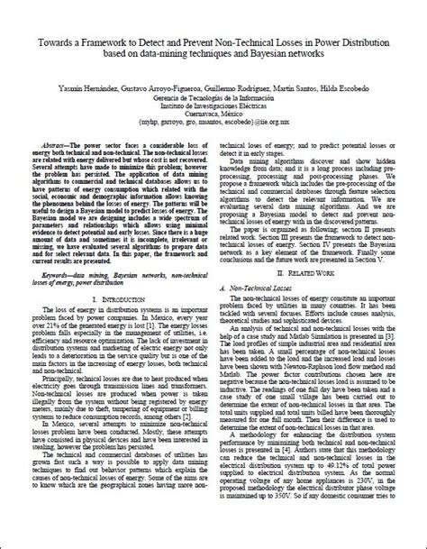 pdf towards a framework to detect and prevent non technical losses in