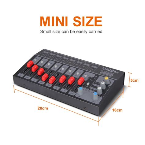 8 Channel Single 4 Channel Stereo USB Portable Min Vicedeal