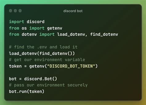 Создание переменной окружения Python