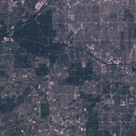 landsat multispectral analysis pancroma™ satellite image processing