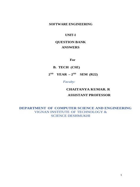 Se Unit I Qbandans Pdf