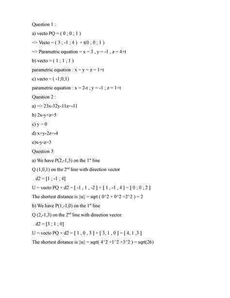 Assignment 3 Mae101 Baitap Question 1 A Vecto Pq 0 0 1
