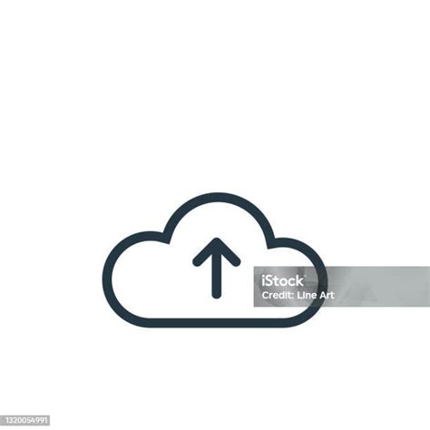 Ui 개념에서 아이콘 벡터를 업로드합니다 업로드 편집 가능한 스트로크의 얇은 줄 그림입니다 웹 및 모바일 앱 로고 인쇄 미디어에 사용할 선형 기호를 업로드합니다 0명에 대한