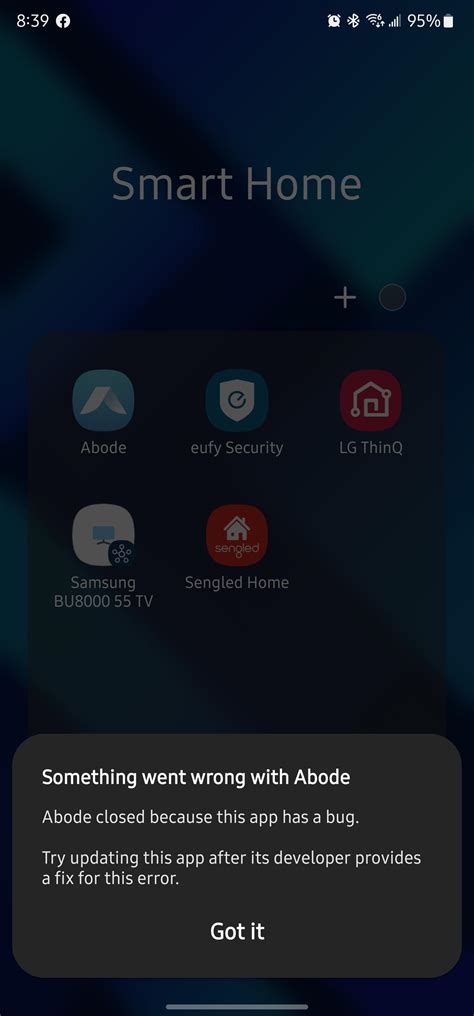 app crashes continues r abode