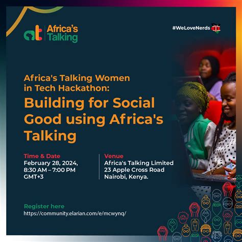See Africas Talking Women In Tech Hackathon Building For Social Good Using Africas Talking At