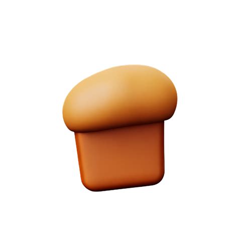 Bread 3d Rendering Icon Illustration 28583451 Png