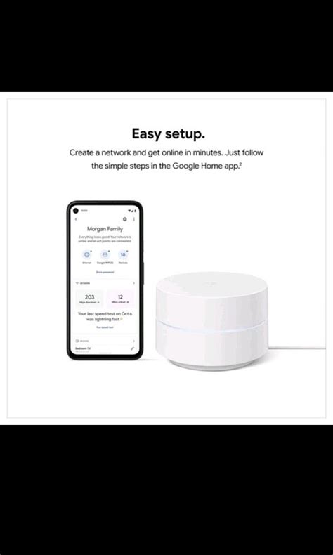 Google Nest Wifi Mesh Set Of Computers Tech Parts Accessories Networking On Carousell