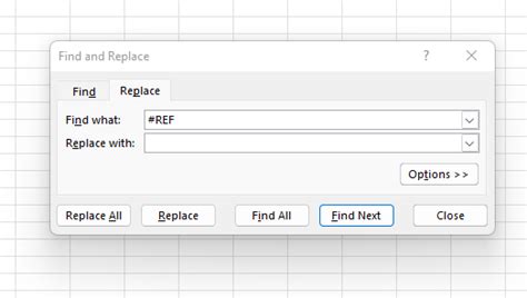 what does ref mean in excel and how to quickly resolve it