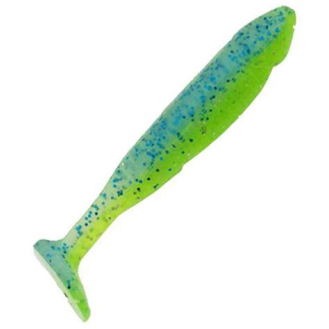 Bass Assassin Crappie Dapper Soft Swimbait Blue Grass 2in 10pk