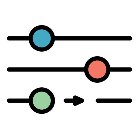 Button Interface Icon Color Outline Vector Vector Art At Vecteezy