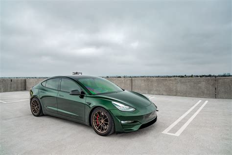 Tesla Model 3 Up 03 Lightweight Forged Wheels Set Of 4 Unplugged