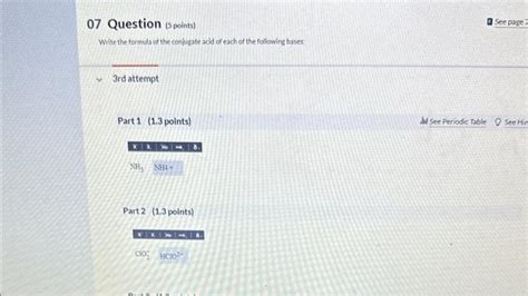 solved 07 question 5points write the formula of the