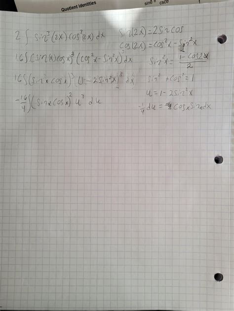 Trig Integrals R Calculus