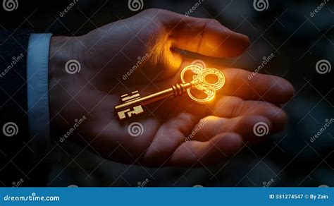 Key Unlocking Potential Business Growth Shown On Bar Chart Vector Illustration Cartoondealer