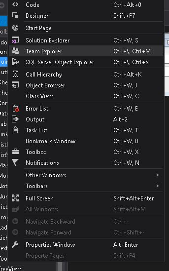 Cant Find Server Explorer Microsoft Visual Studio 2015 Stack Overflow