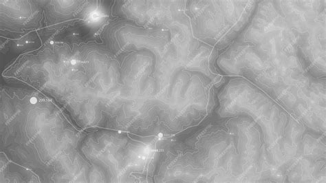 Free Vector Terrain Big Data Visualization Futuristic Map Infographic Complex Topographical