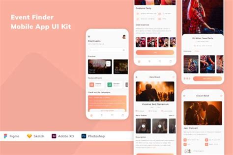 Social Video Mobile App UI Kit Graphic By Betush Creative Fabrica