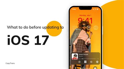 What To Do Before Updating To Ios 17