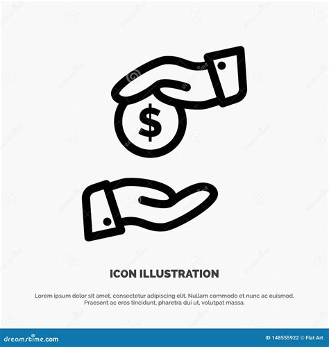 bribe bribery bureaucracy corrupt line icon vector stock vector
