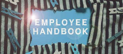Conceptual Display Employee Handbook Internet Concept Document Manual