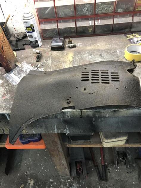[sold] Mgb Pillow Dash 1968 1970 Under Dash Cover For Radio Speaker
