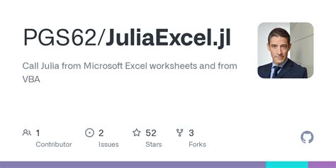 Github Pgs62juliaexceljl Call Julia From Microsoft Excel