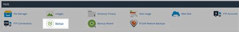Generating A Backup General Hosting Cpanel Reclaim Hosting